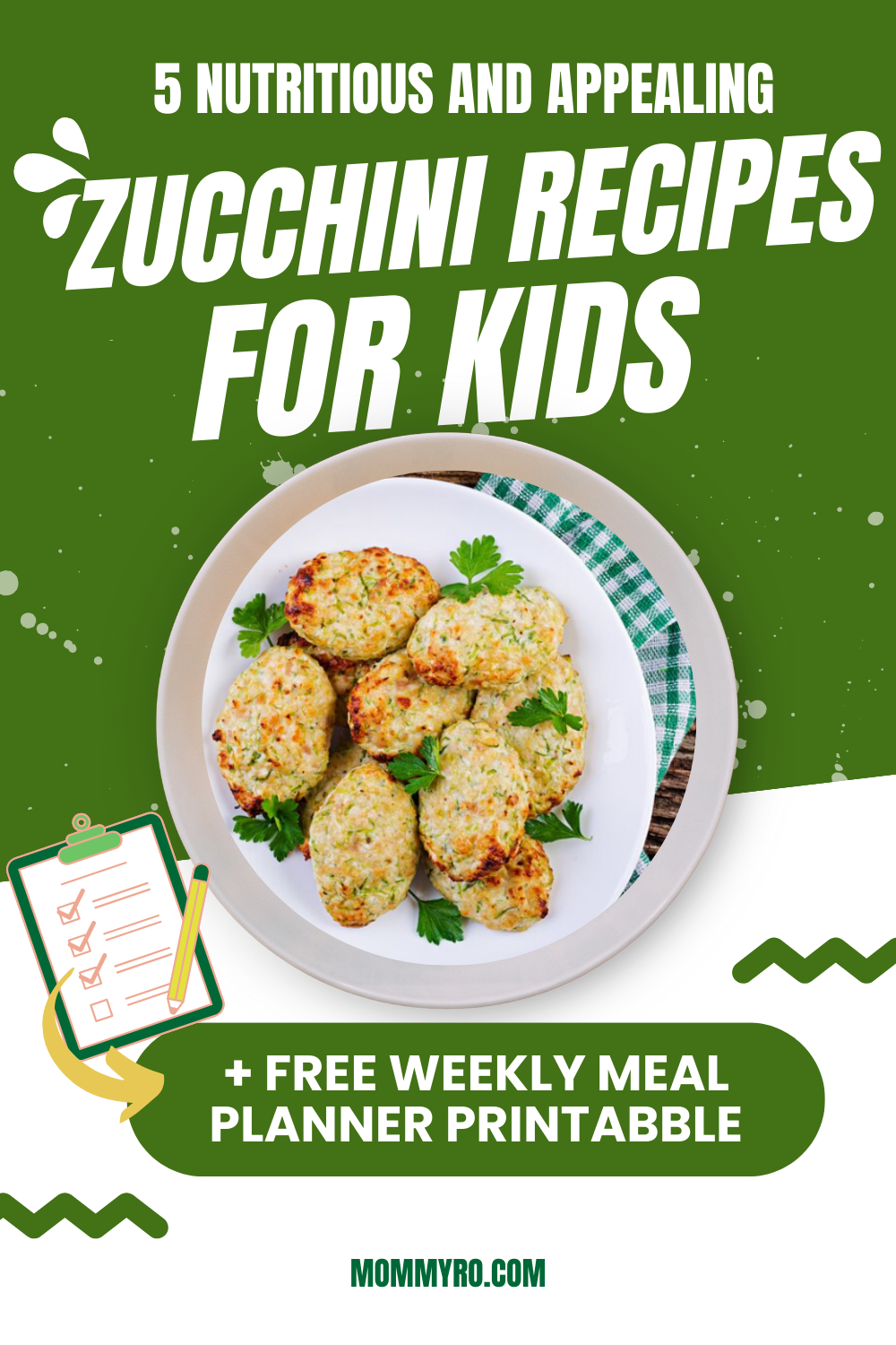 5 Nutritious and Appealing Zucchini Recipes for Kids
