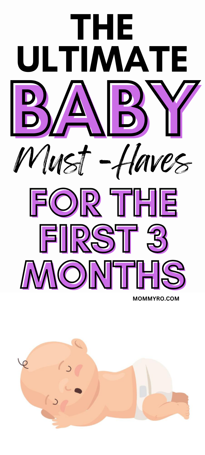 Essential Must-Haves for Your Baby's First 3 Months