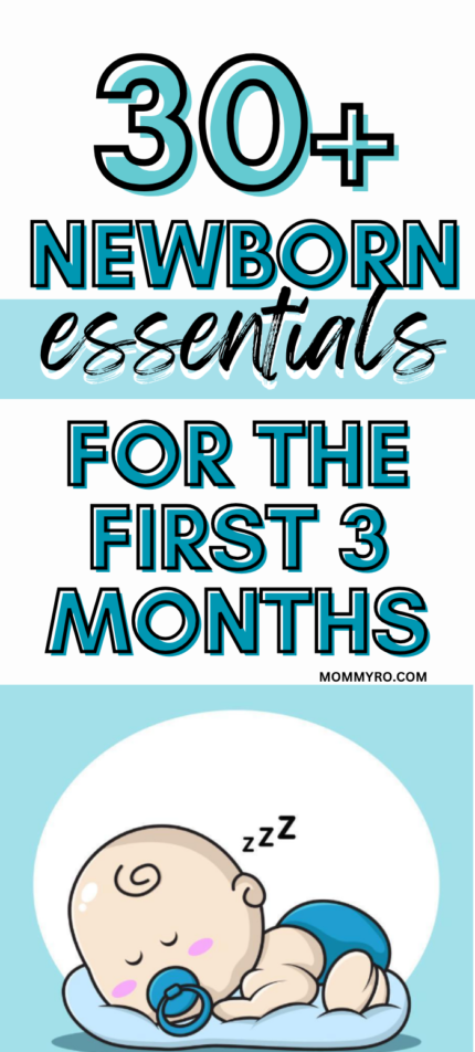 Essential Must-Haves for Your Baby's First 3 Months