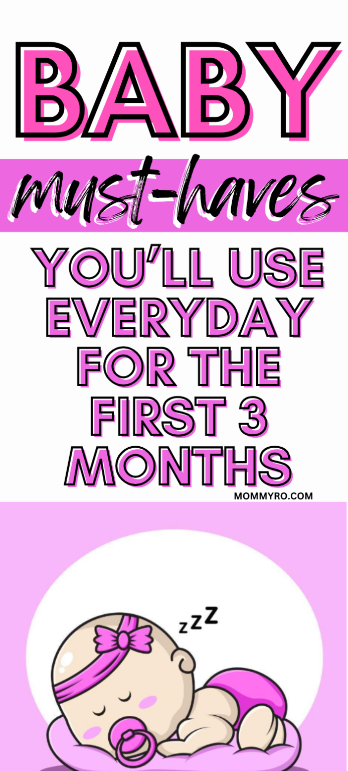 Essential Must-Haves for Your Baby's First 3 Months