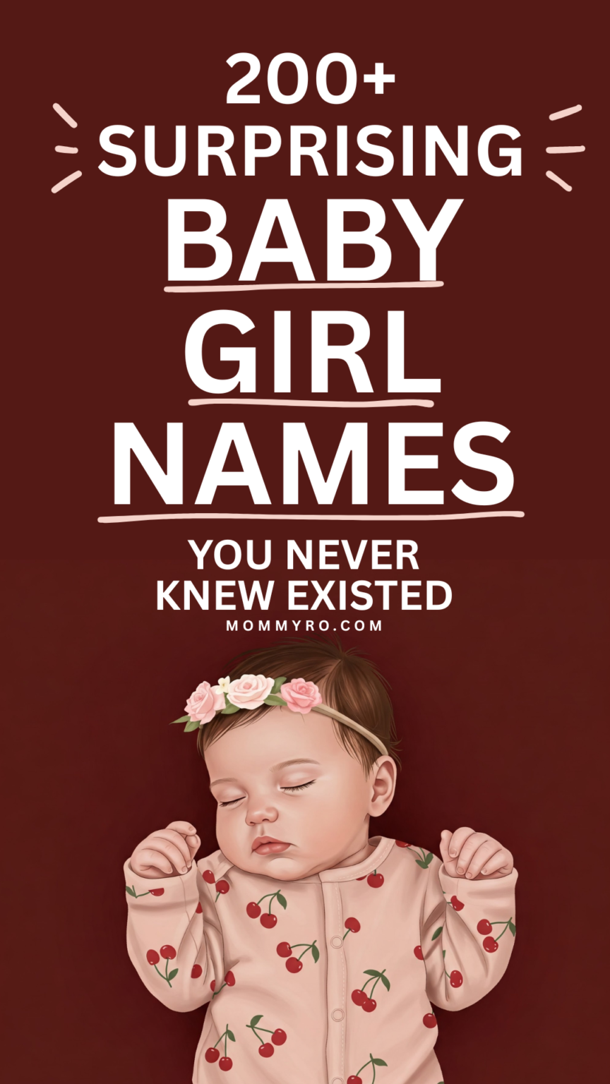 Unique Baby Girl Names Beyond the Ordinary (100+)