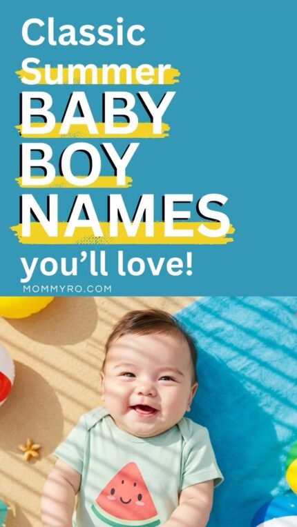 Summer Baby Boy Names You'll Love (101+)