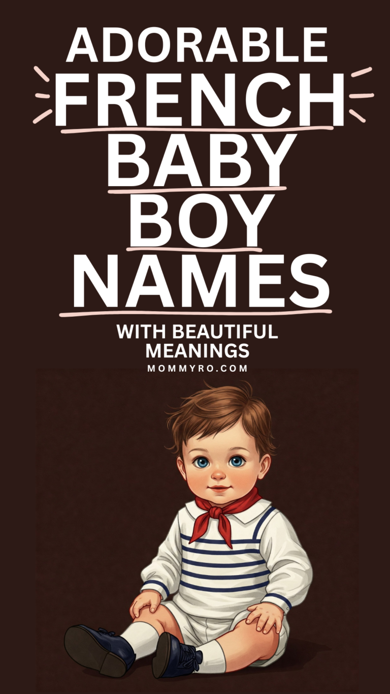 French Baby Boy Names That Are So Cute! (+Meanings)