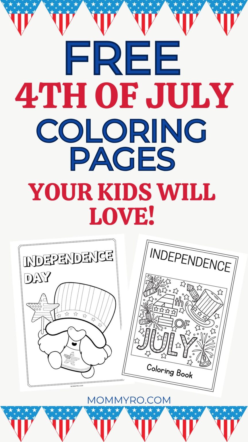 Instant Fun: Free Printable 4th of July Coloring Pages for Kids!