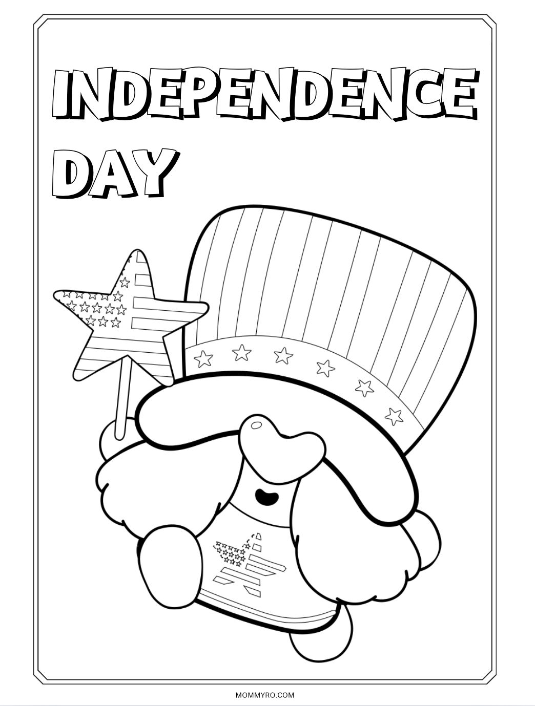 Instant Fun: Free Printable 4th of July Coloring Pages for Kids!