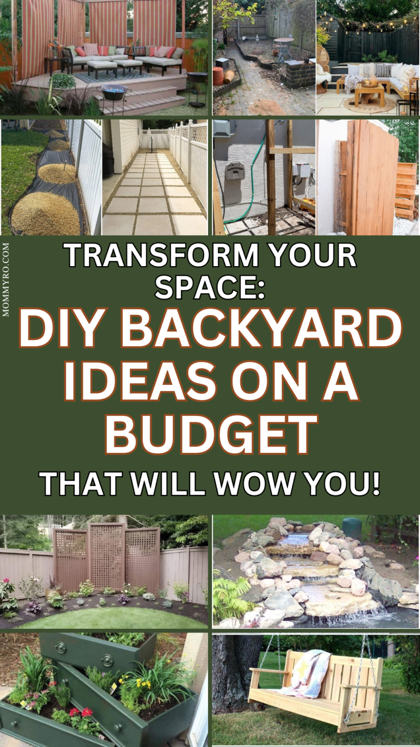 15 Genius DIY Backyard Ideas on a Budget You Need to Try Now! 15 Genius DIY Backyard Ideas on a Budget You Need to Try Now!