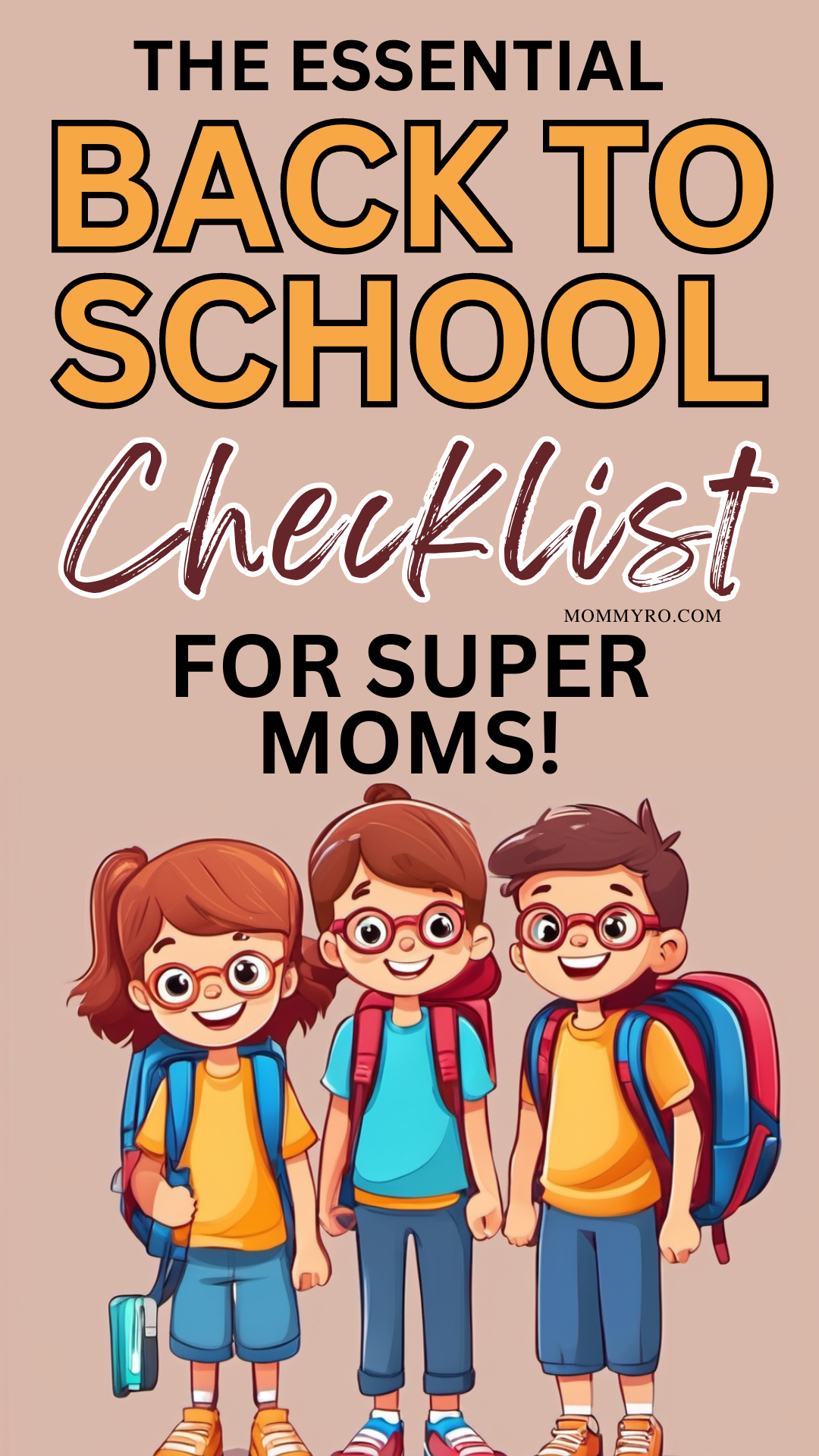 Ultimate Back to School Checklist Every Busy Mom Needs!