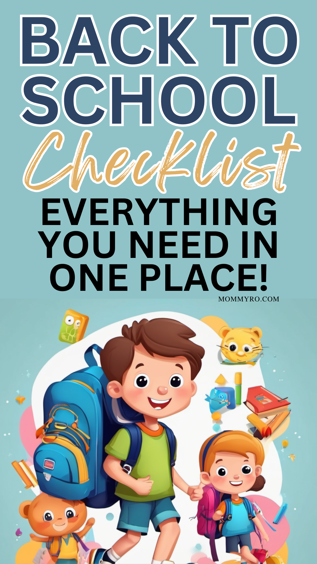 Ultimate Back to School Checklist Every Busy Mom Needs!