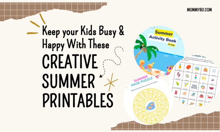 13 Must-Have Summer Printables for Kids (FREE Printables)