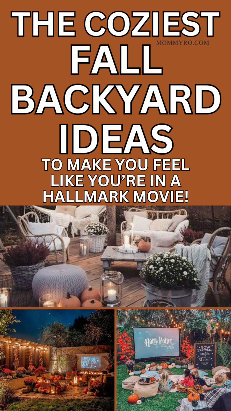 The Coziest Fall Backyard Ideas