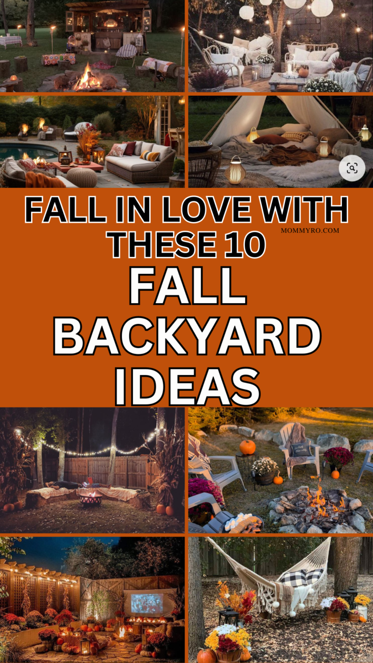 The Coziest Fall Backyard Ideas