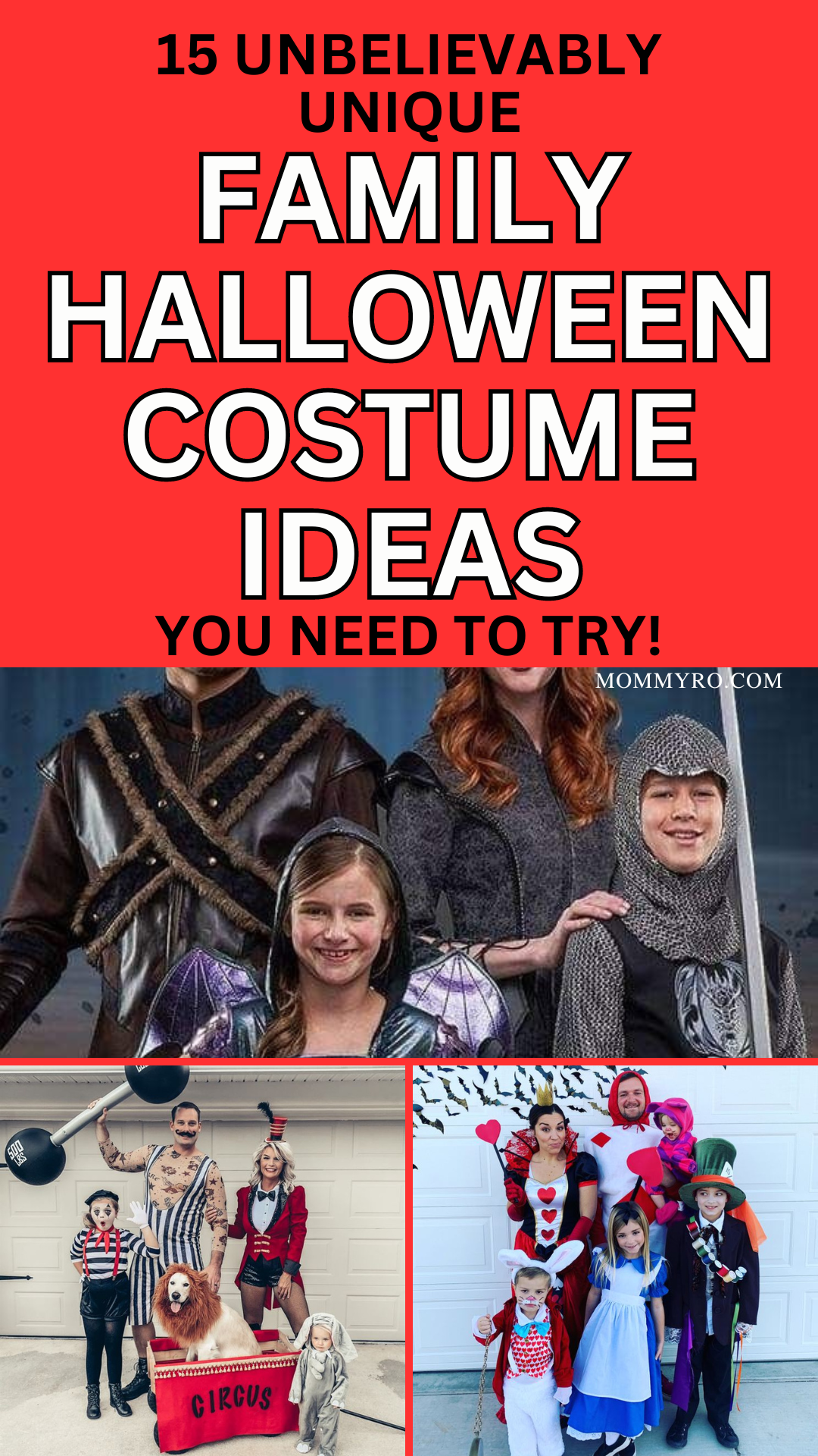 15 Unbelievably Family Halloween Costume Ideas You Need to Try!