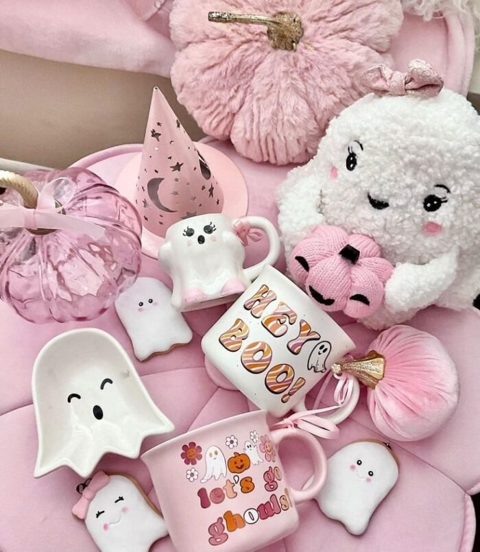 Pink Halloween Decor Inspiration and More