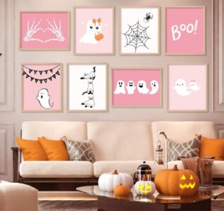 Pink Halloween Decor Inspiration and More