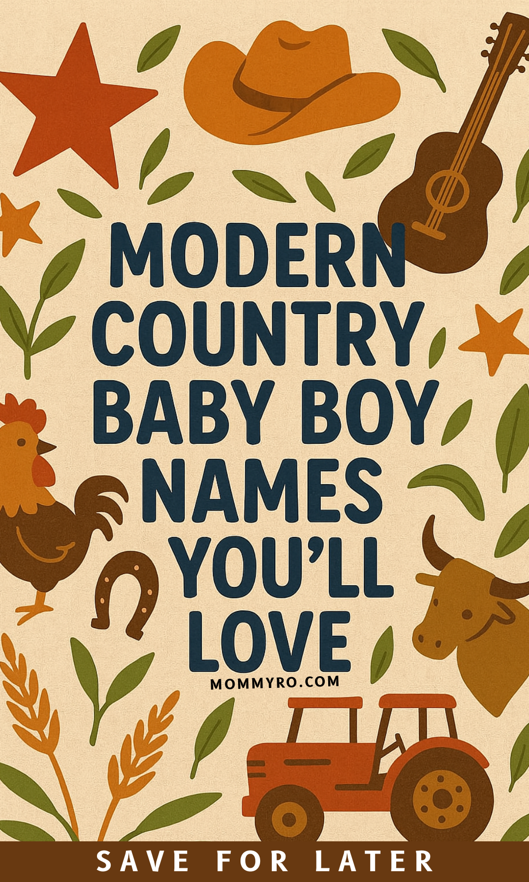 Strong & Rustic Country Baby Boy Names (100+)
