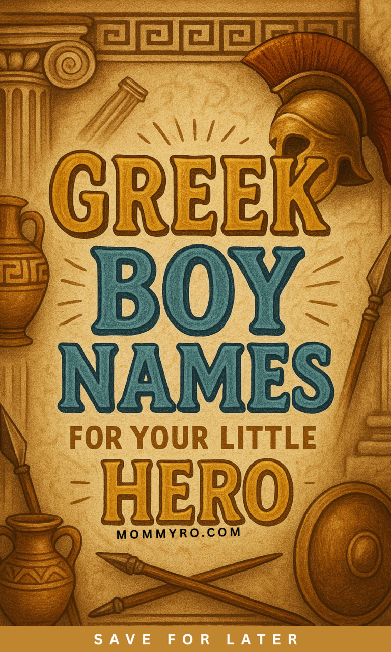 Greek Boy Names for Little Warriors: Strong and Bold