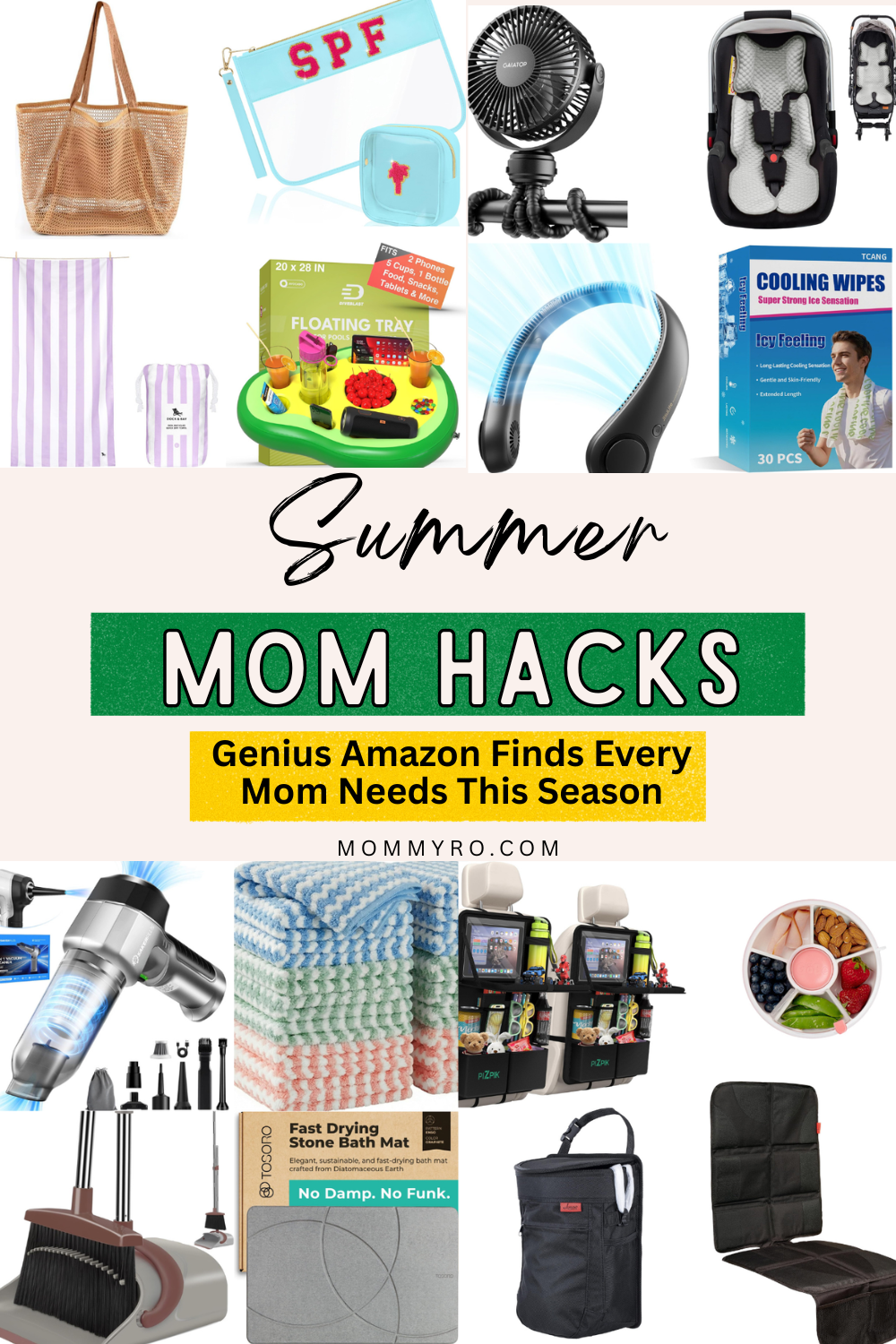 Summer Mom Hacks (Genius Amazon Finds Every Mom Needs)